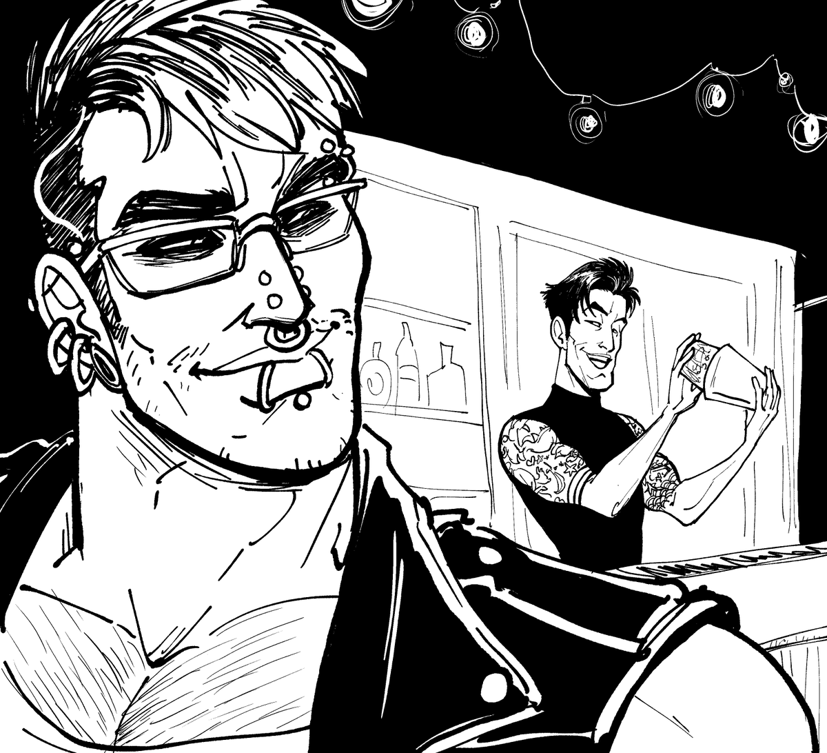 「Putting in a request with the shift mana」|Kelly Turnbullの漫画