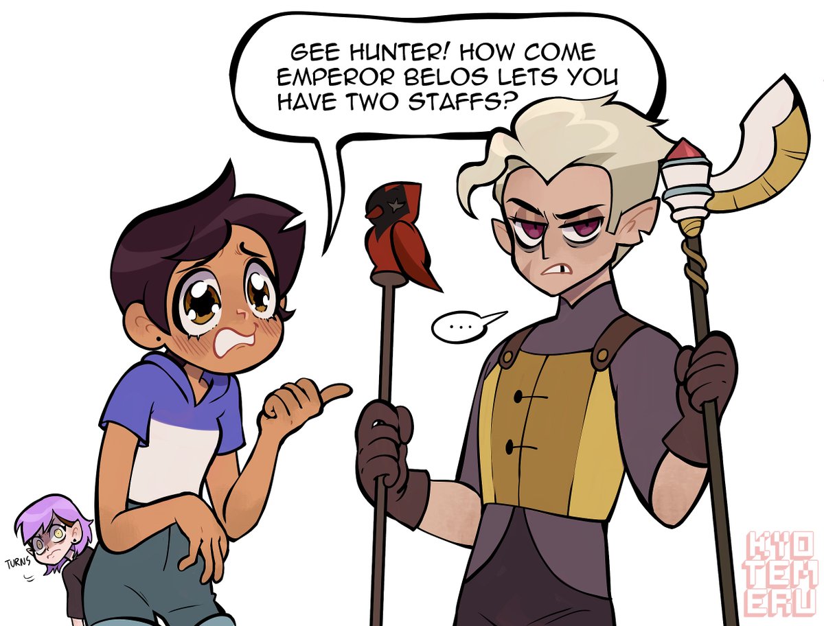 TOH SPOILERS Damn hunter doodles ig 😳 (3rd doodle is how」A MENACE🔥comms ...