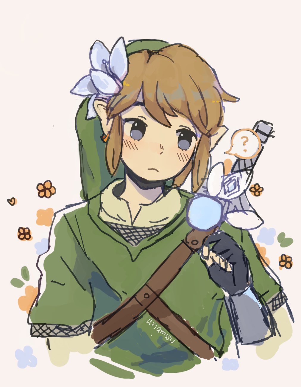 Skyward Sword Zelda And Link Fan Art