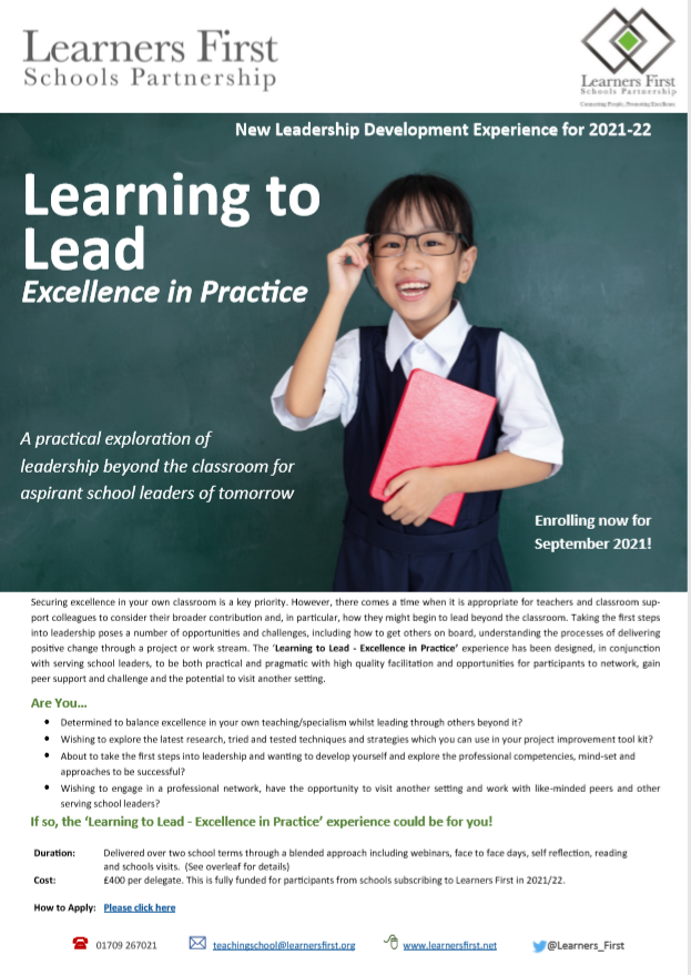 Learners First – Learners First School Partnership