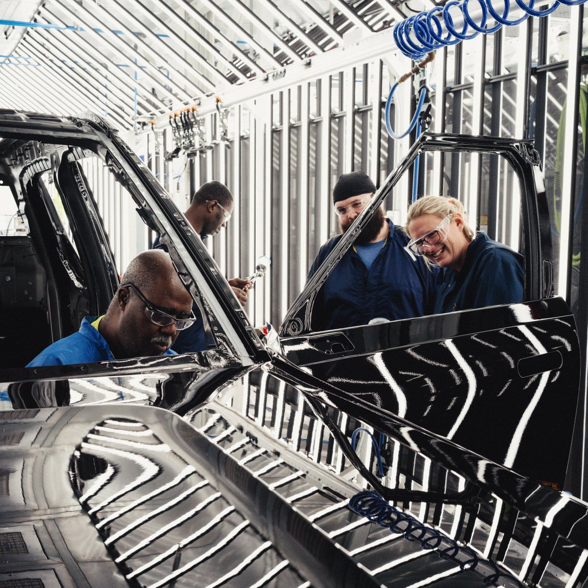 [Rivian] The beating heart of Rivian. Each day, over 2,000 people come ...