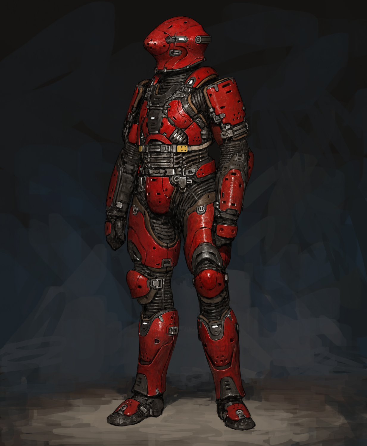 Sci Fi Samurai Armor