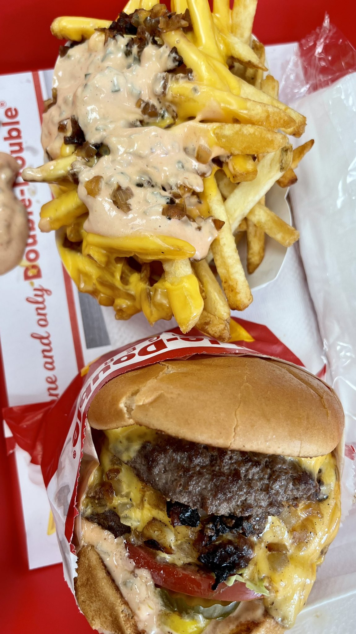 In N Out 3x3 Animal Style