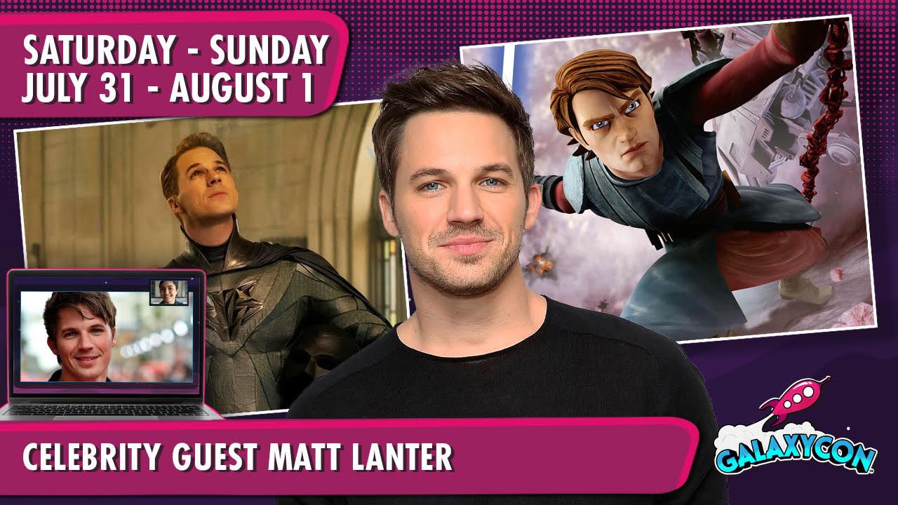 Matt Lanter on Twitter: "Come on out! On Sat, July 31 and Sun, Aug 1, meet me at @GalaxyConRDU ...