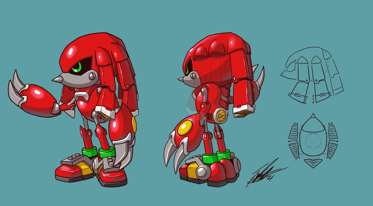 Metal Knuckles The Hedgehog