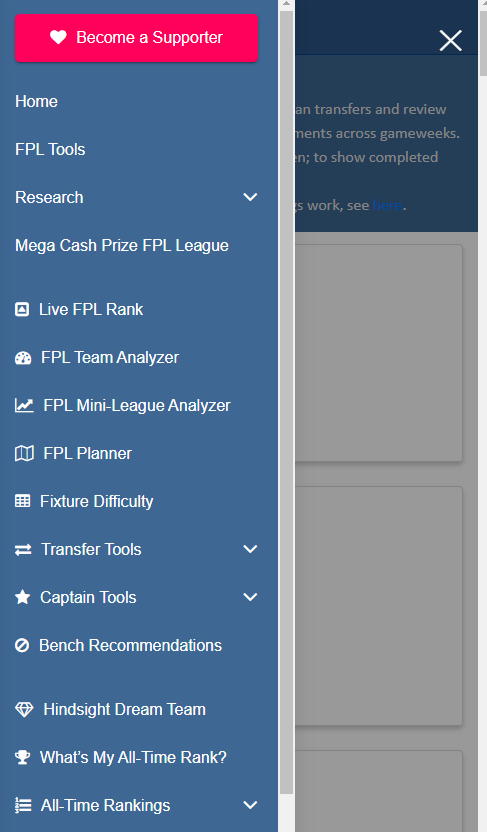 Updated FPL App Now LIVE : r/FantasyPL