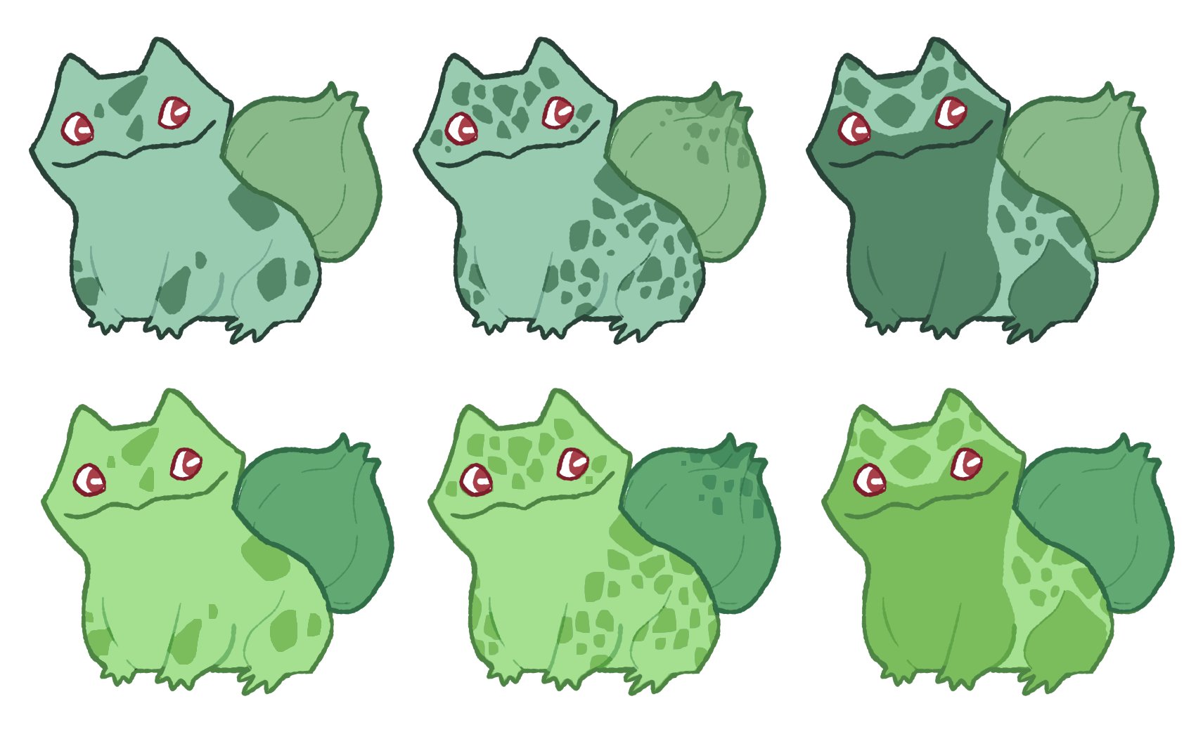 Bulbasaur Sprite Sheet