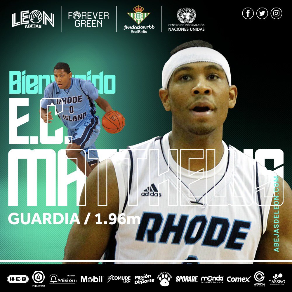 🇲🇽 EC MATTHEWS SERÁ UNO DE LOS REFUERZOS DE ABEJAS DE LEÓN – CANCHA LATINA