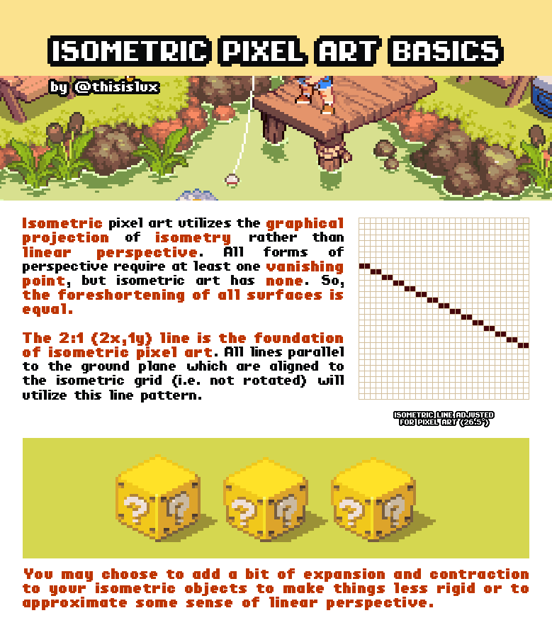 Isometric Grid Pixel
