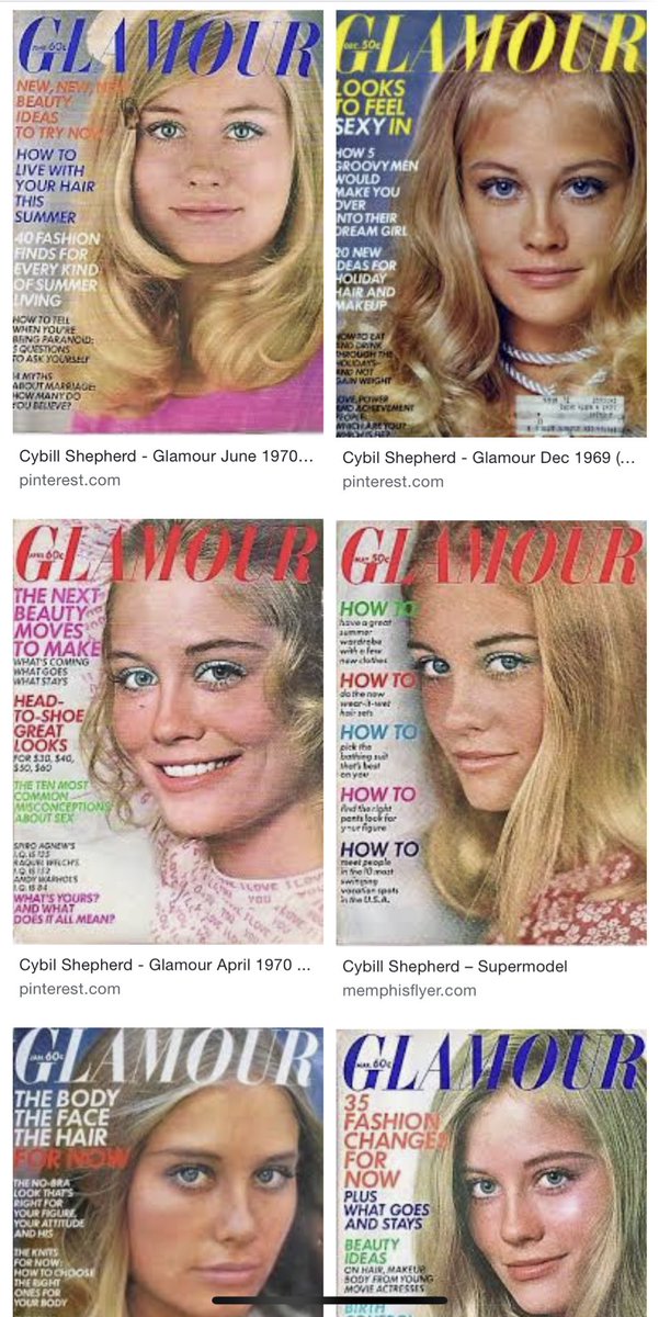 Cybill Shepherd Model