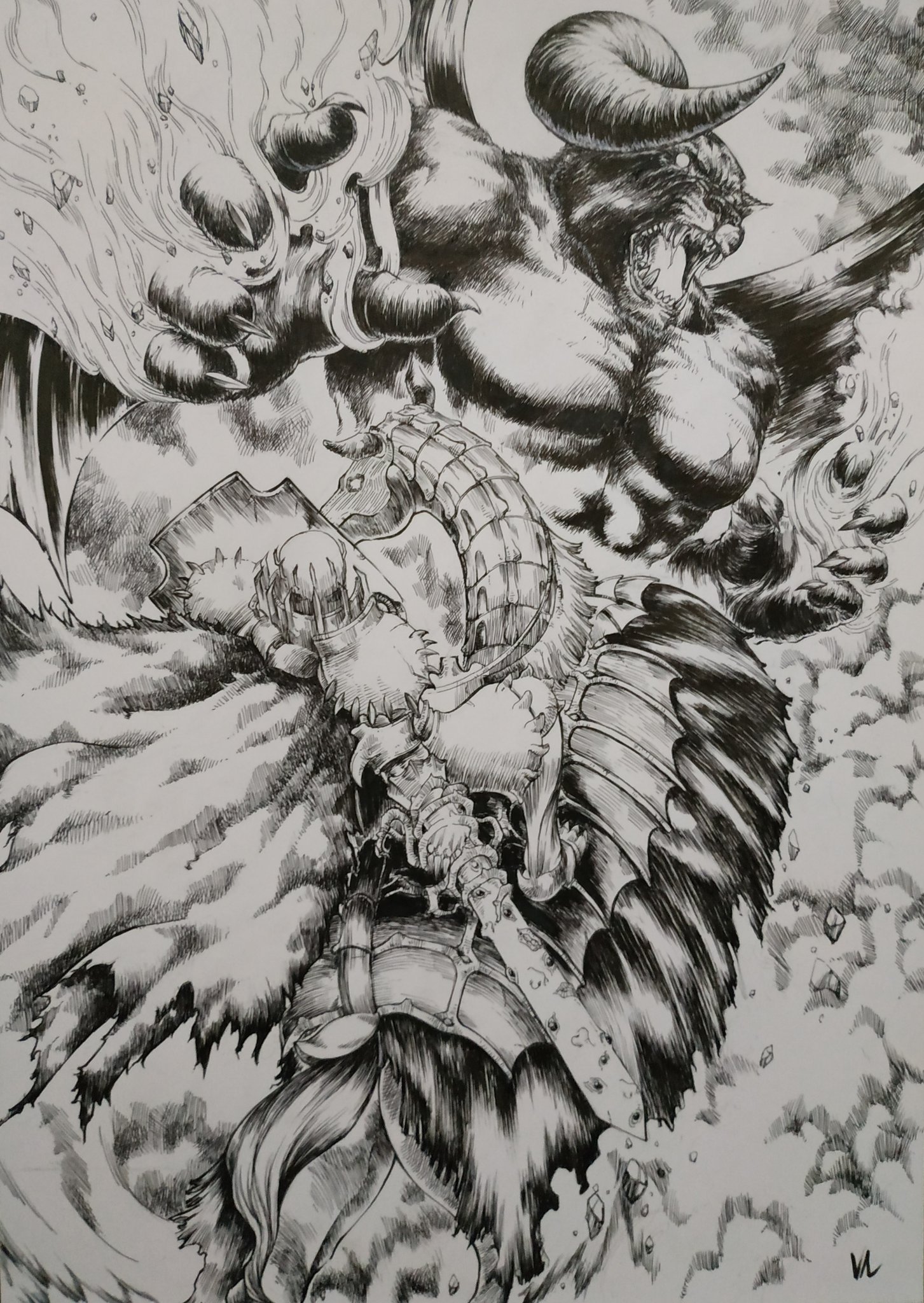 Skull Knight Vs Zodd