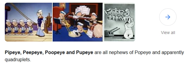 「I can't stop thinking about how Popeye has a nephew named Po」Ari 🏳️‍🌈の漫画