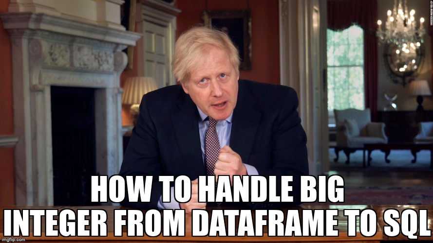 Meme Overflow on Twitter: "How to handle Big Integer from Dataframe to SQL https://t.co ...