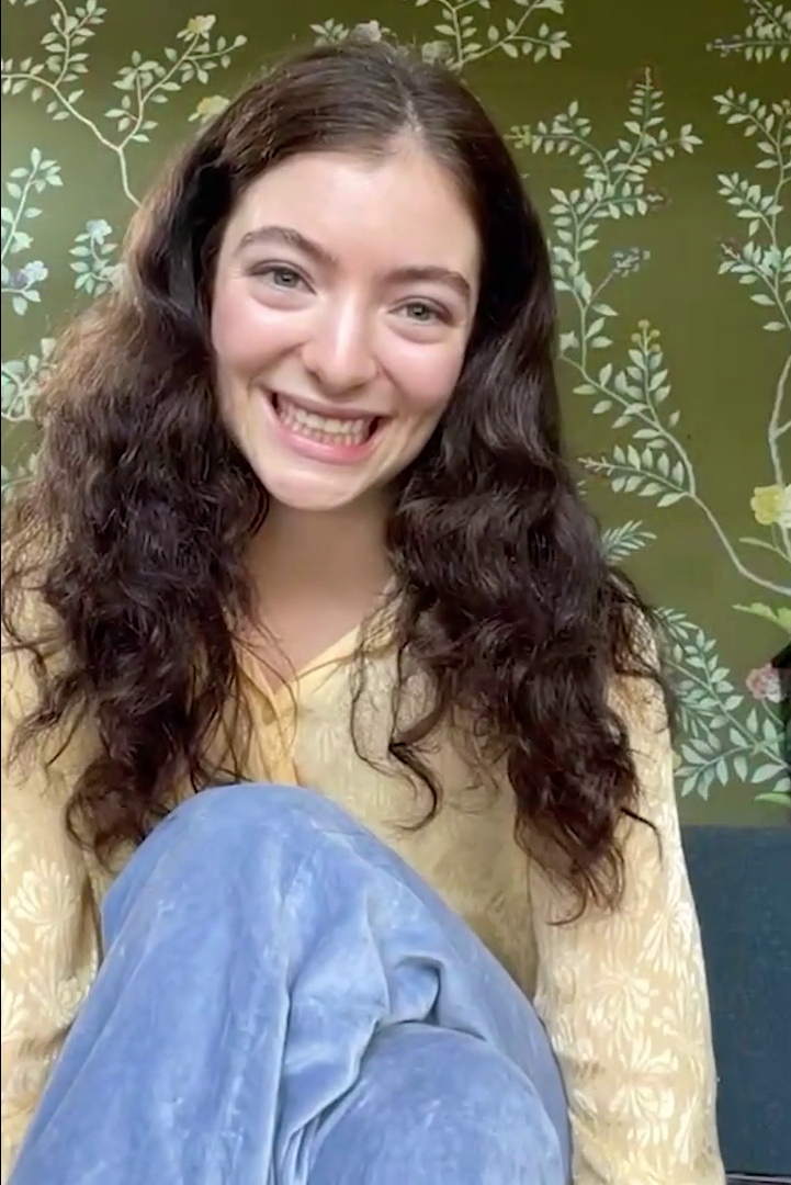 Lorde Laughing