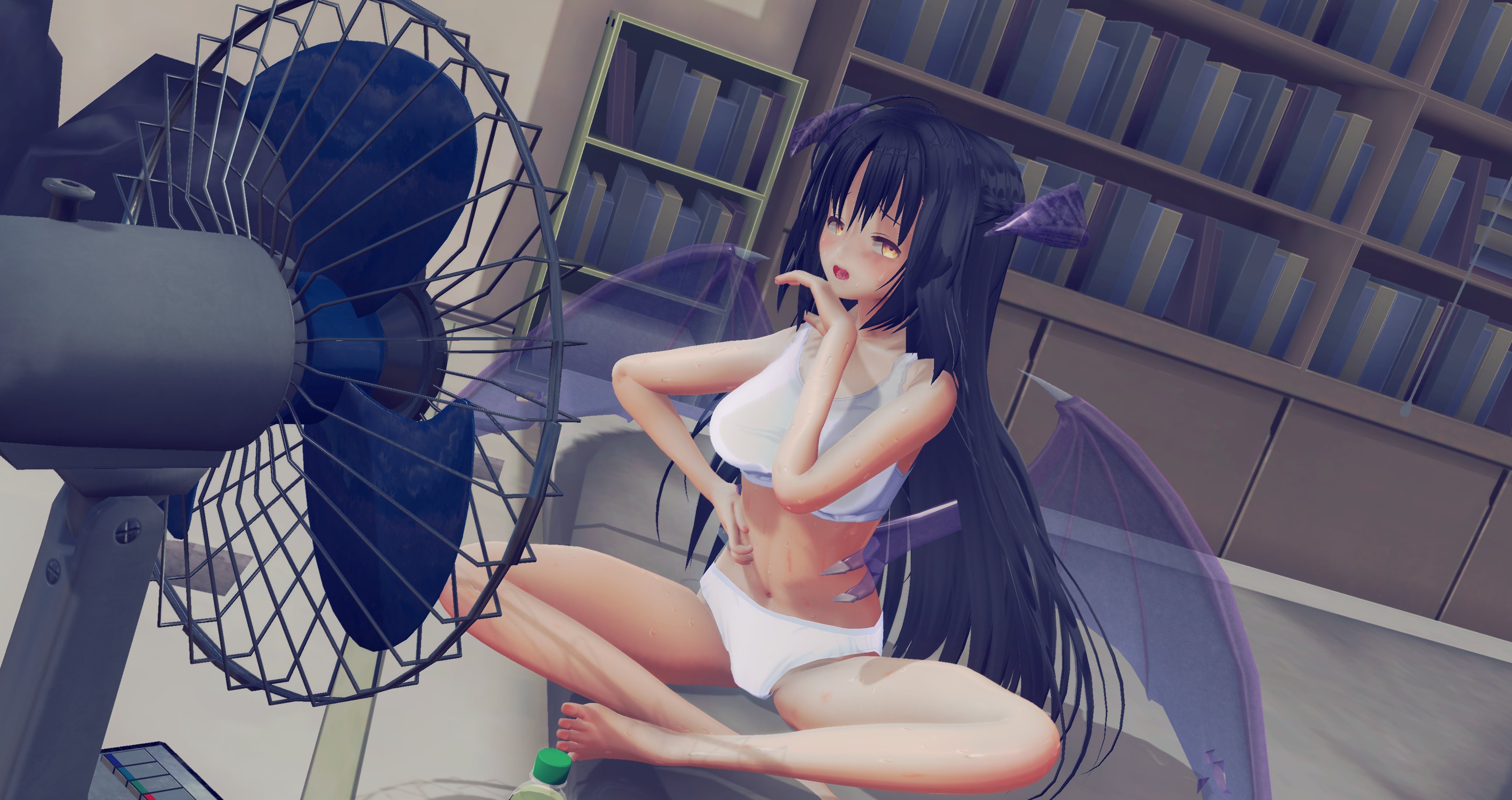 あるか＠COM3D2 on Twitter: "RT @U96UOWRis4HdduA: #カスタムサキュバスの日 #COM3D2 こんなサキュバス居たらヤダ (/・ω・)/ 暑さで本来の任務 ...