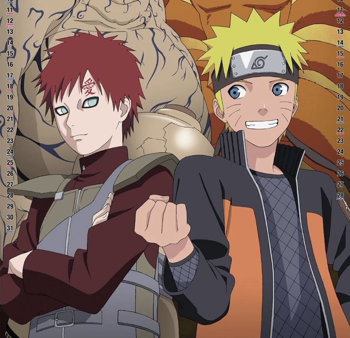 Gaara And Naruto Friends