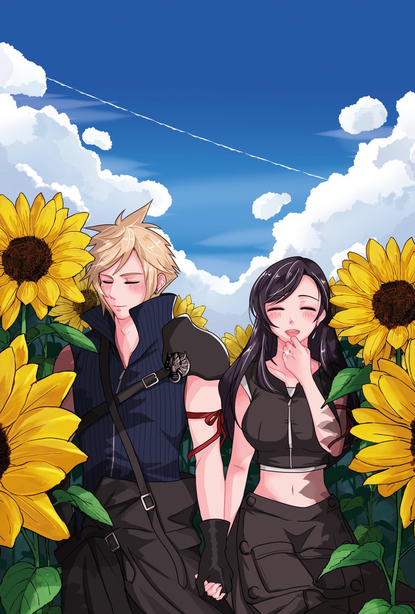 クラウド・ストライフ ,ティファ・ロックハート 「#Cloti piece I did last year for @theclo」|ナイス🐥 ...