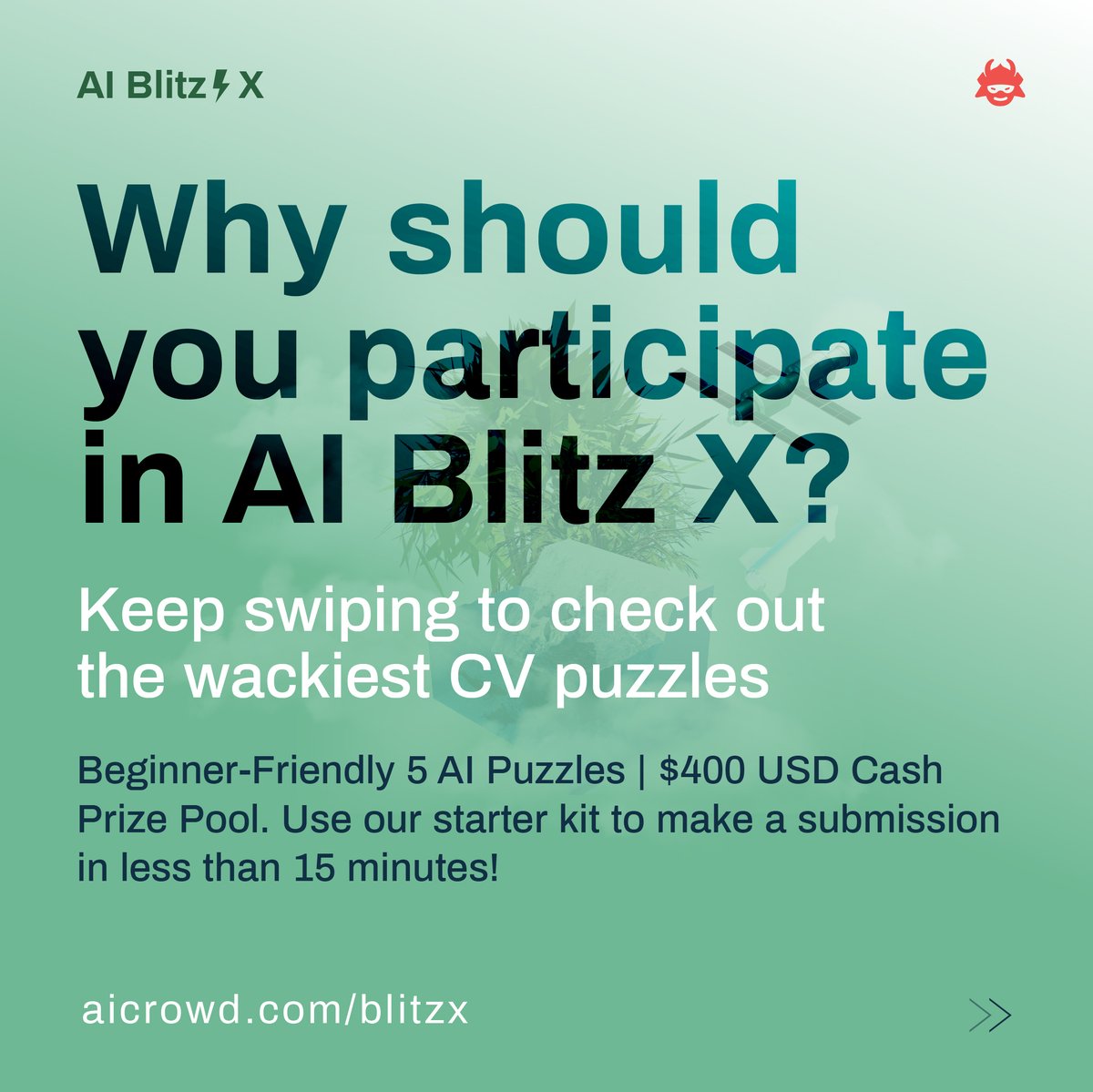 AIcrowd on Twitter: "AI Blitz X has the wackiest CV puzzles! With over a week remaining, here’s ...