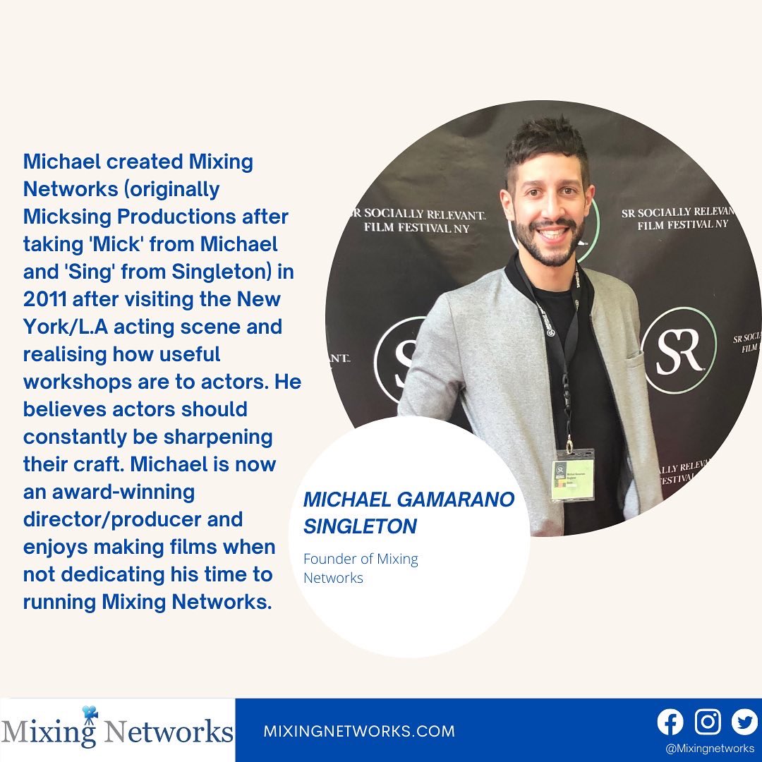 Mixing Networks on Twitter: "Michael Gamarano Singleton- Founder of Mixing Networks 💙 https://t ...