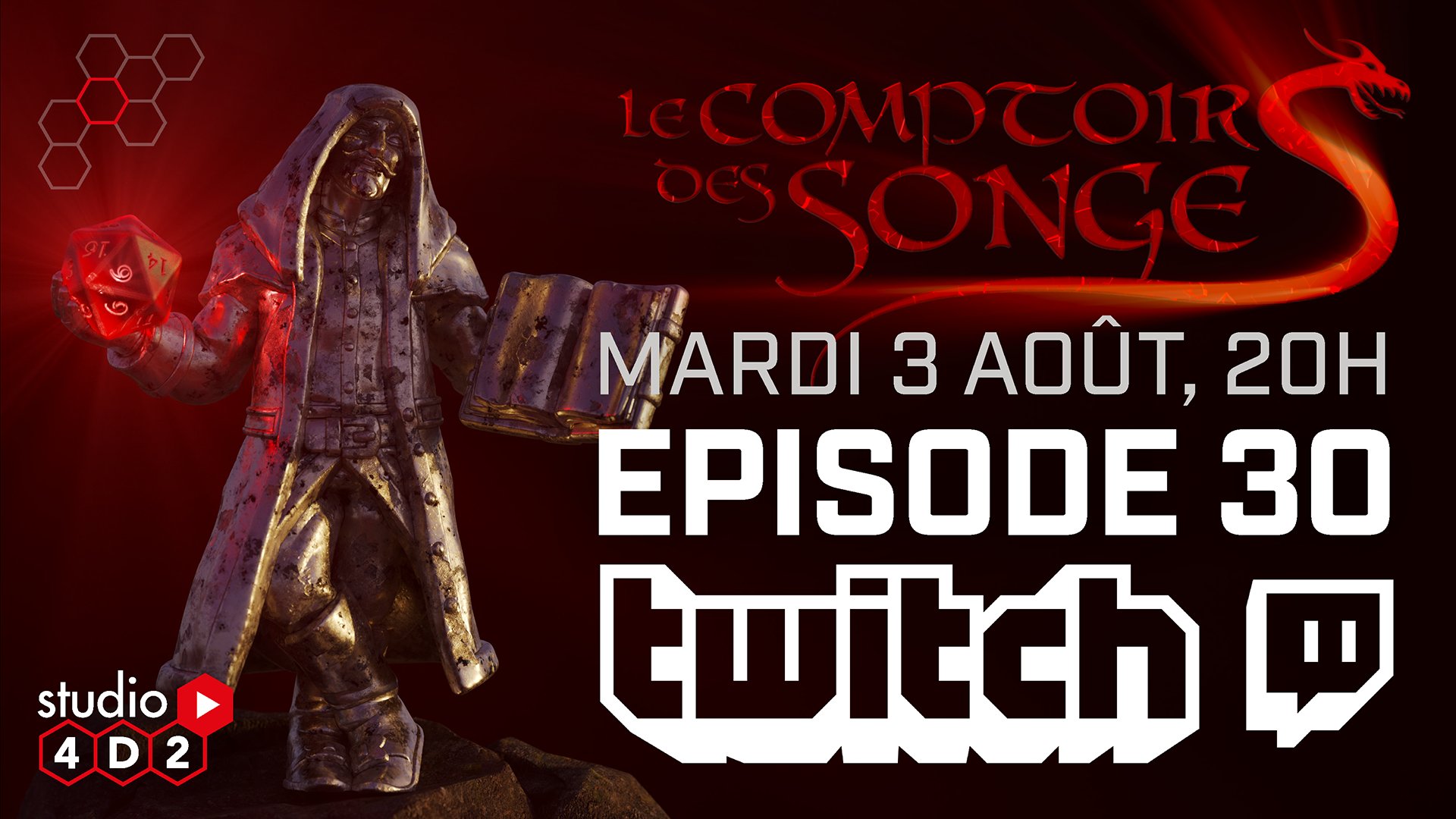 Studio 4D2 on Twitter: "En tentant de s’infiltrer dans la tente de Mash’Noa, Tobrim s’est fait ...