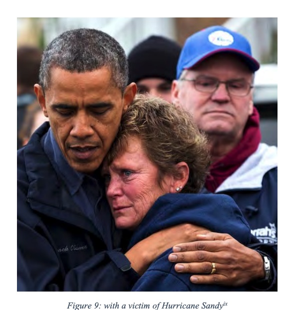Cuomo included photos of Obama and Bush hugging *hurricane victims* in ...