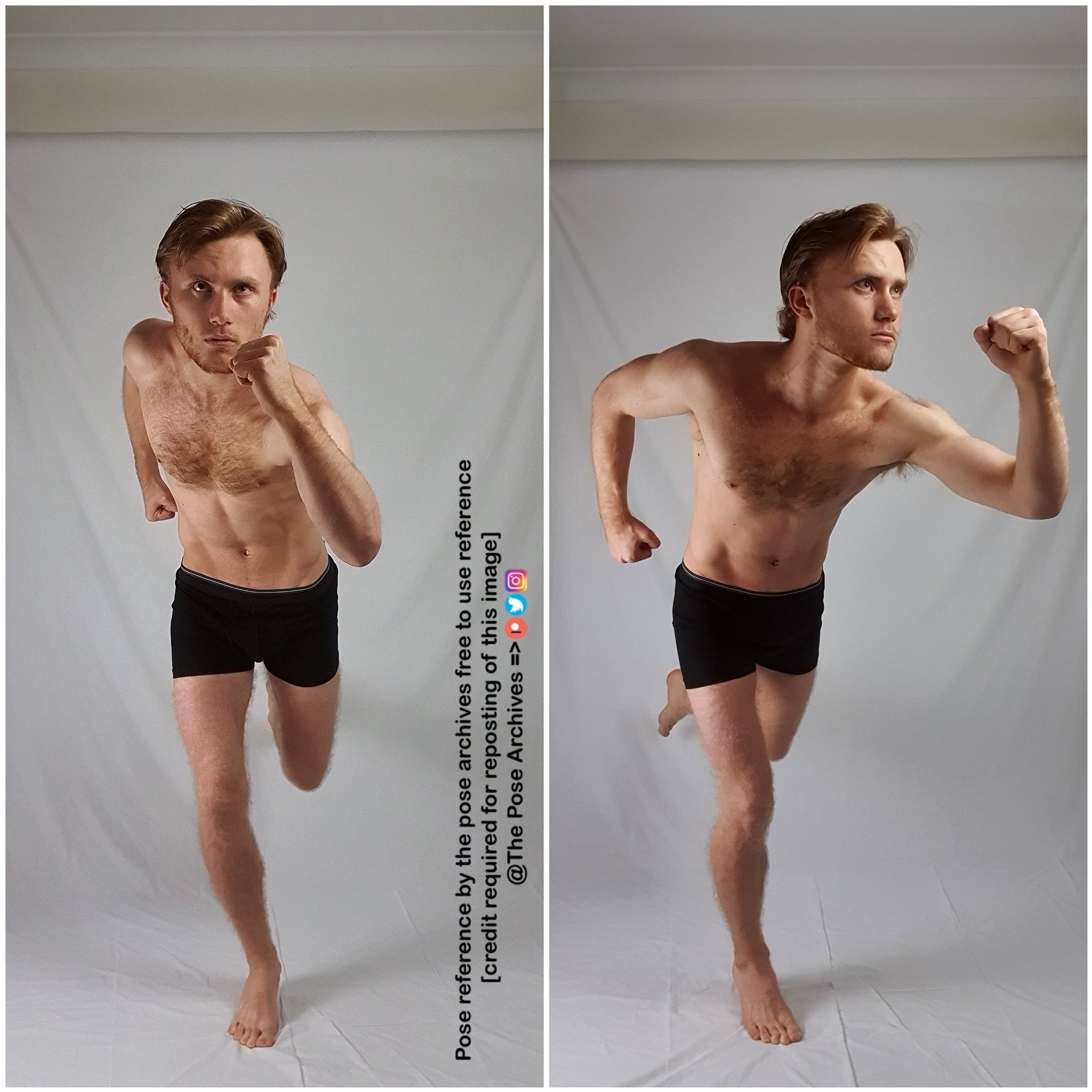 The Pose Archives on Twitter: "New poses! Simple running poses!🏃‍♂️ we will eventually do some ...