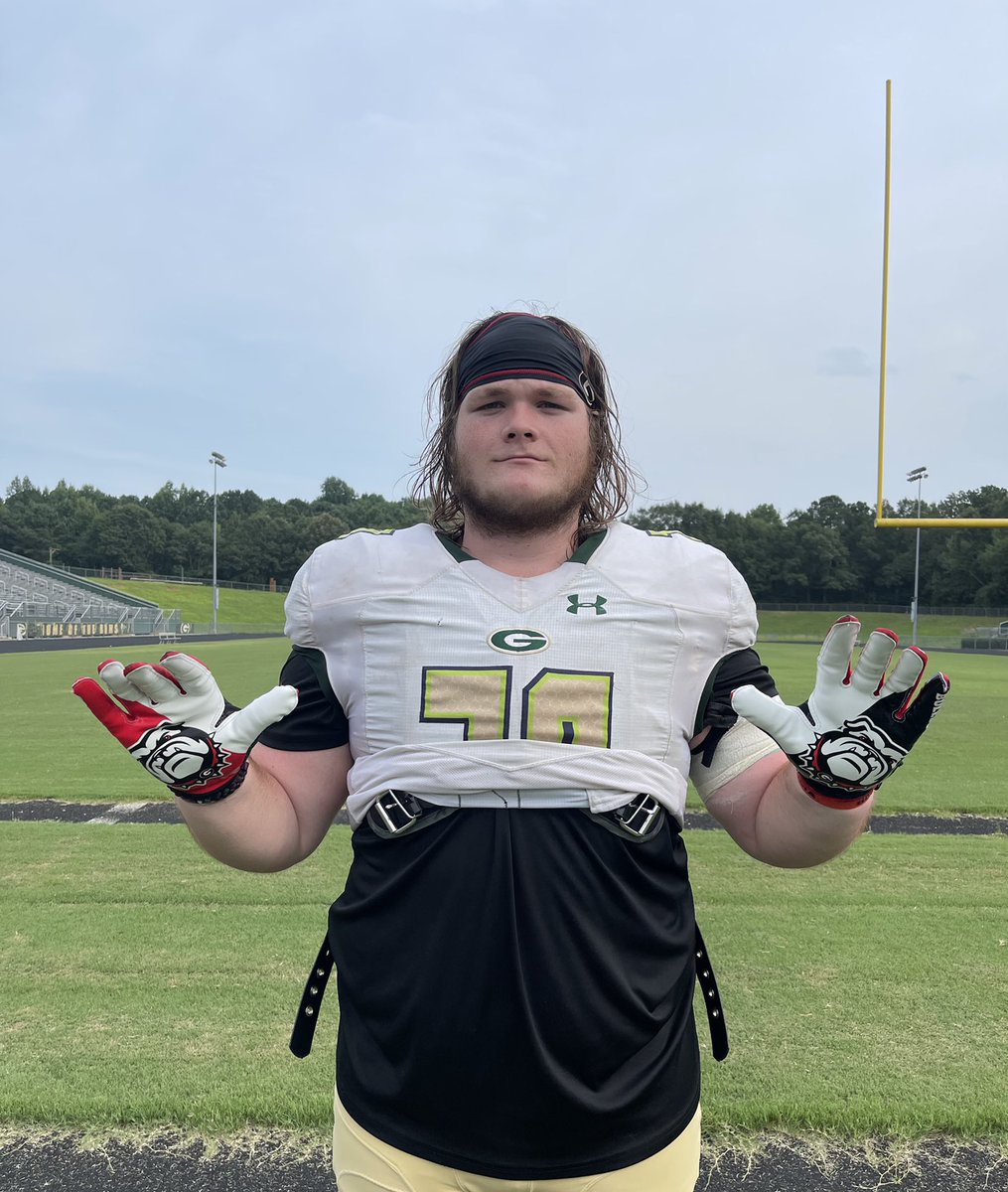 2022 3* OL Griffin Scroggs commits to Georgia : r/CFB
