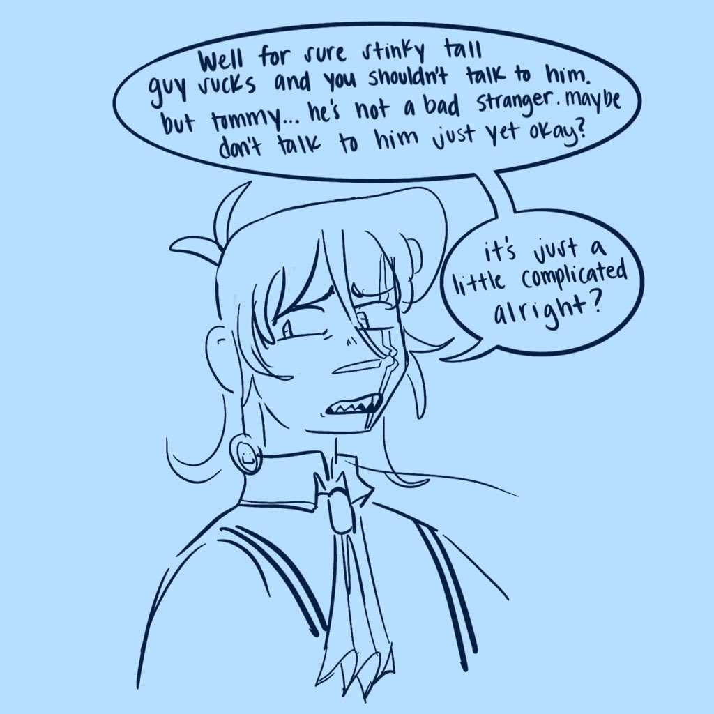 「part 4 to my tommy and charlie comic "friendly and familiar"」scribs🦖🌙の漫画