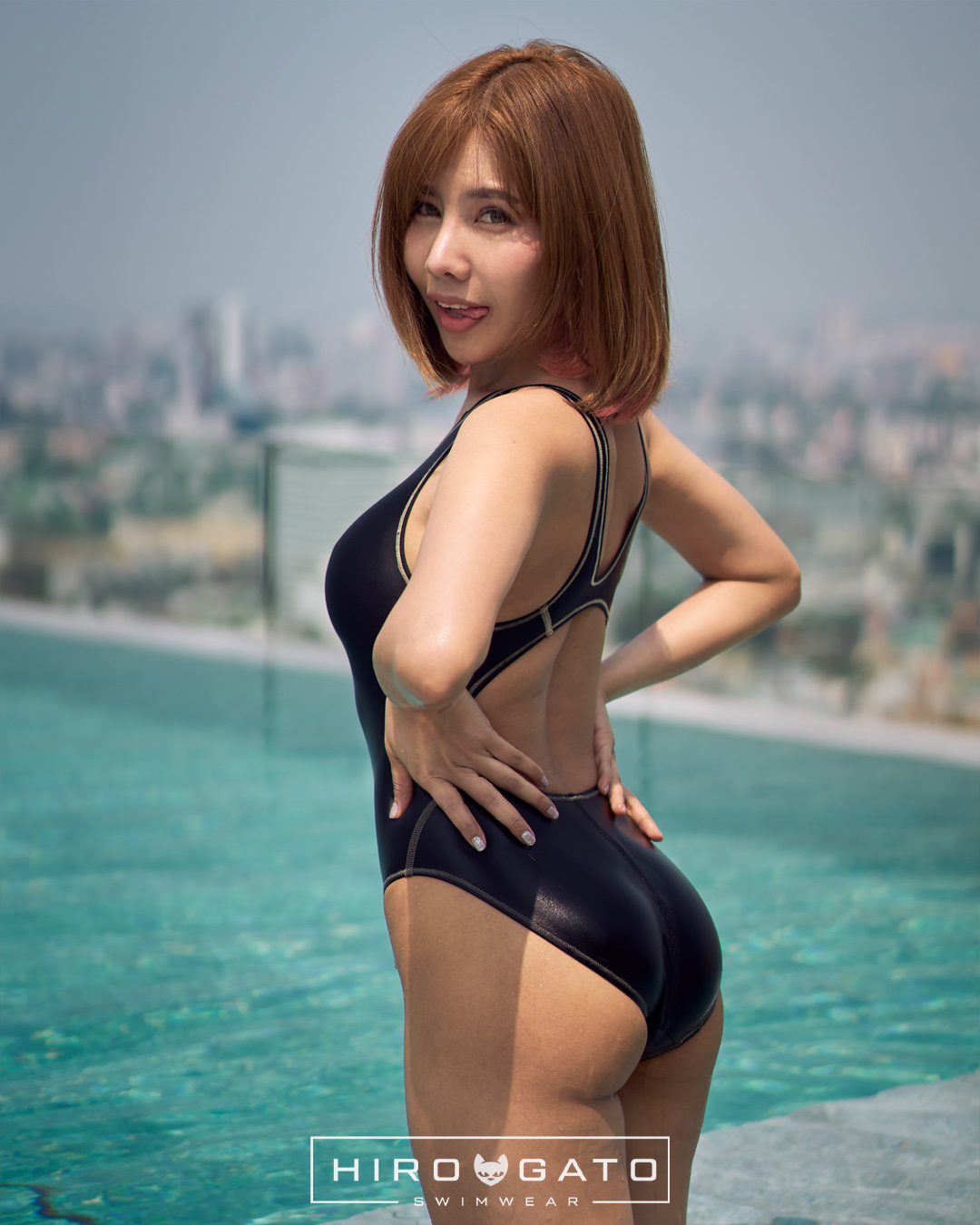 Hiro Gato Swimwear on Twitter: "Phantom Black #Swimsuit from our Sirius ...