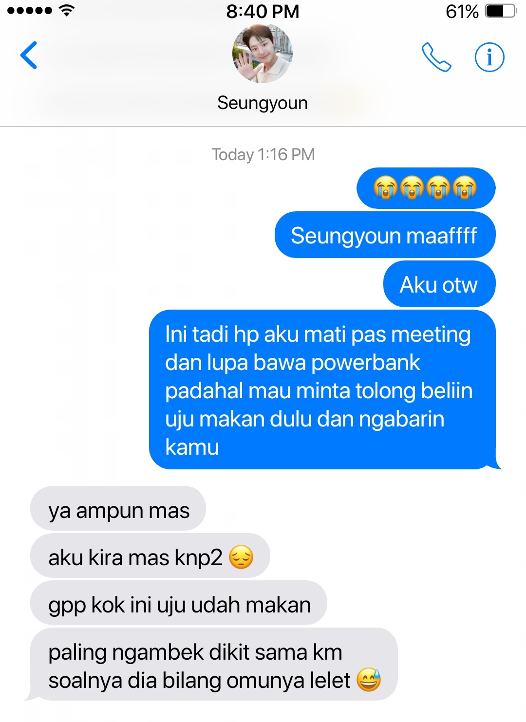 mong (⏳) on Twitter: "bikin orang khawatir. https://t.co/hsRbDTzuKi" / Twitter