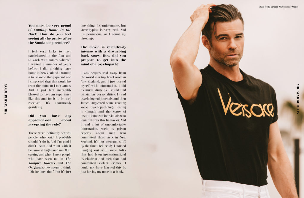 Daniel Gillies Shirtless