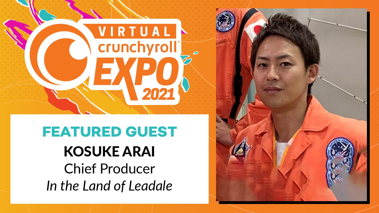 Crunchyroll Expo @ #VCRX on Twitter: " V-CRX 2021 SPECIAL GUEST ANNOUNCEMENT ⁣ ⁣ Welcome Kosuke ...