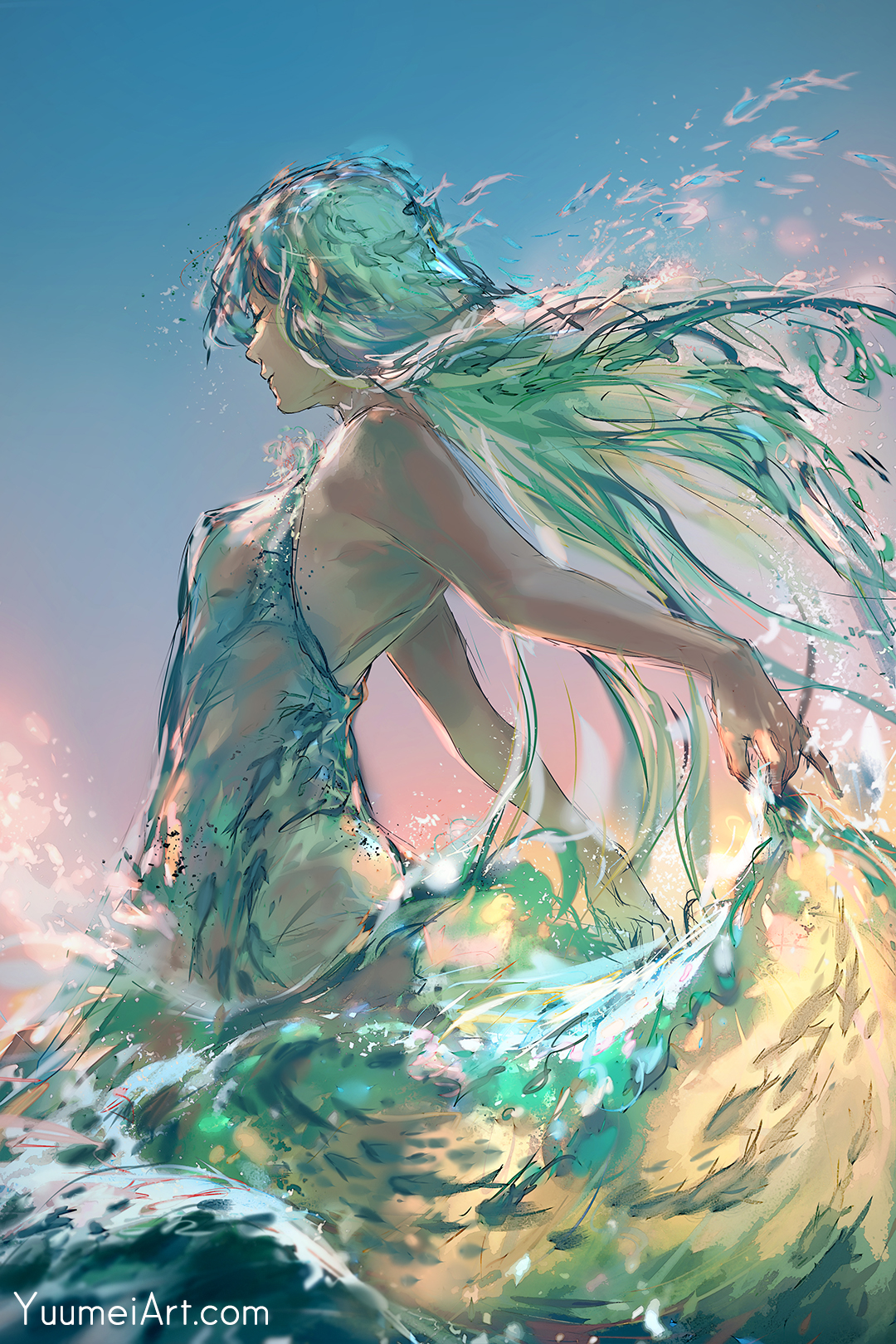 Water Nymph Art