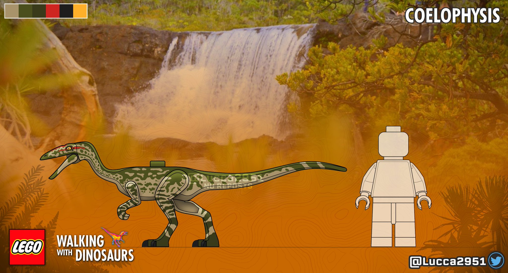 Coelophysis Walking With Dinosaurs