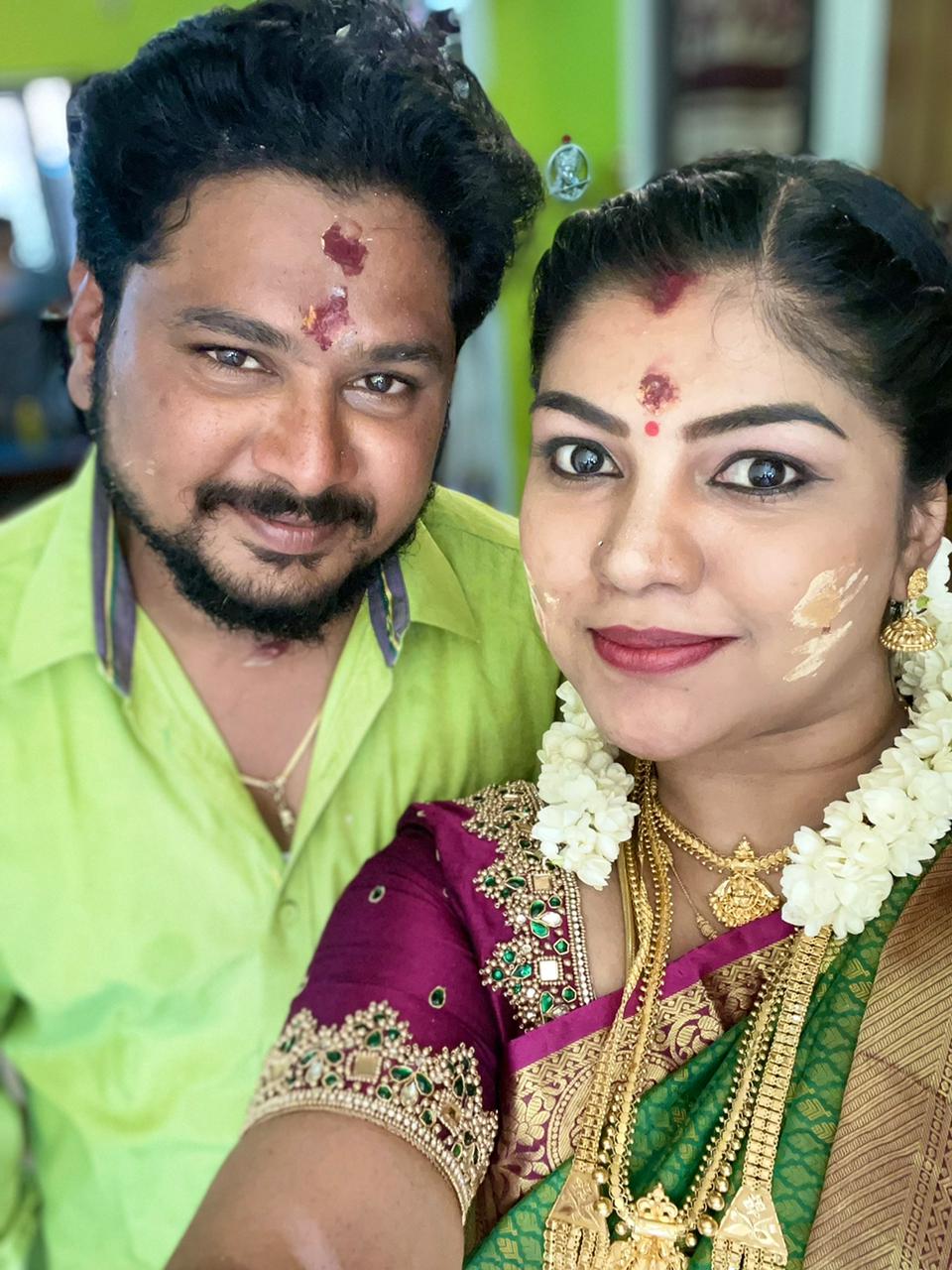 Serial Actress Pallavi Marriage Photos