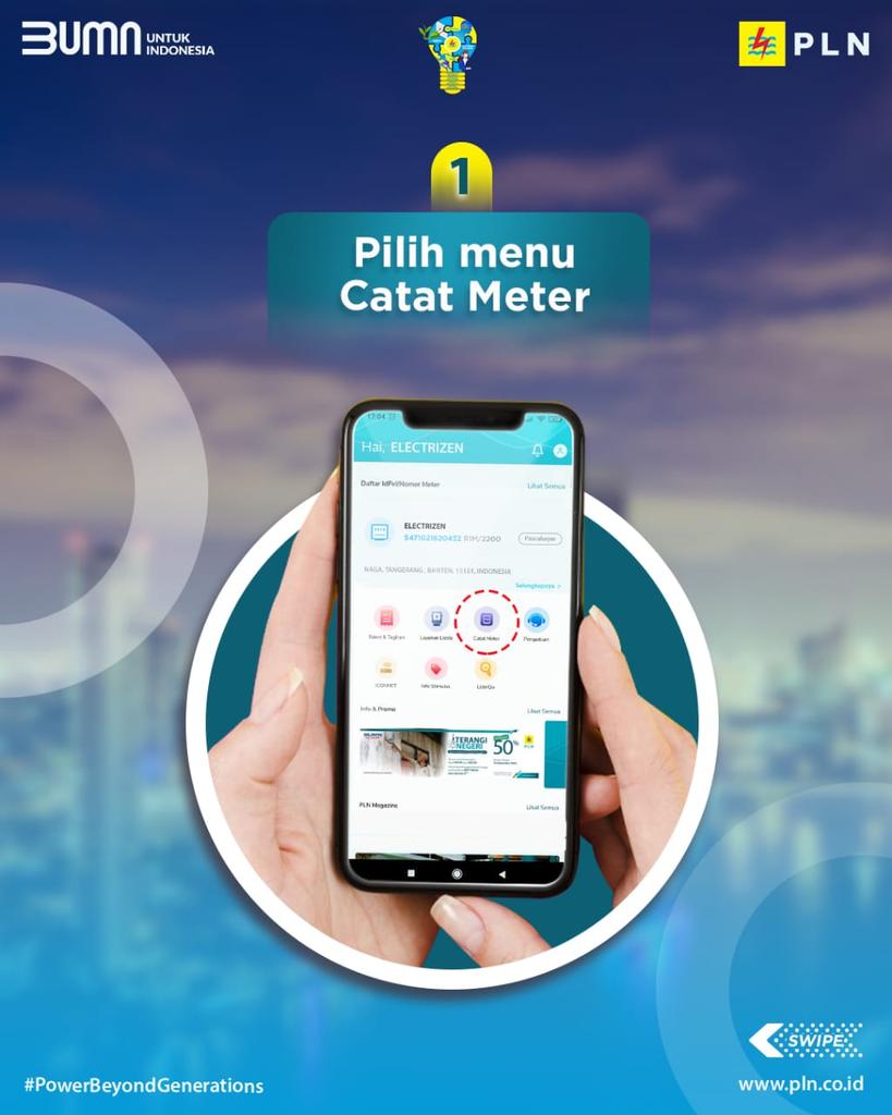 PT PLN (Persero) on Twitter: "Simak tutorial cara catat meter mandiri nya ya, Electrizen ...