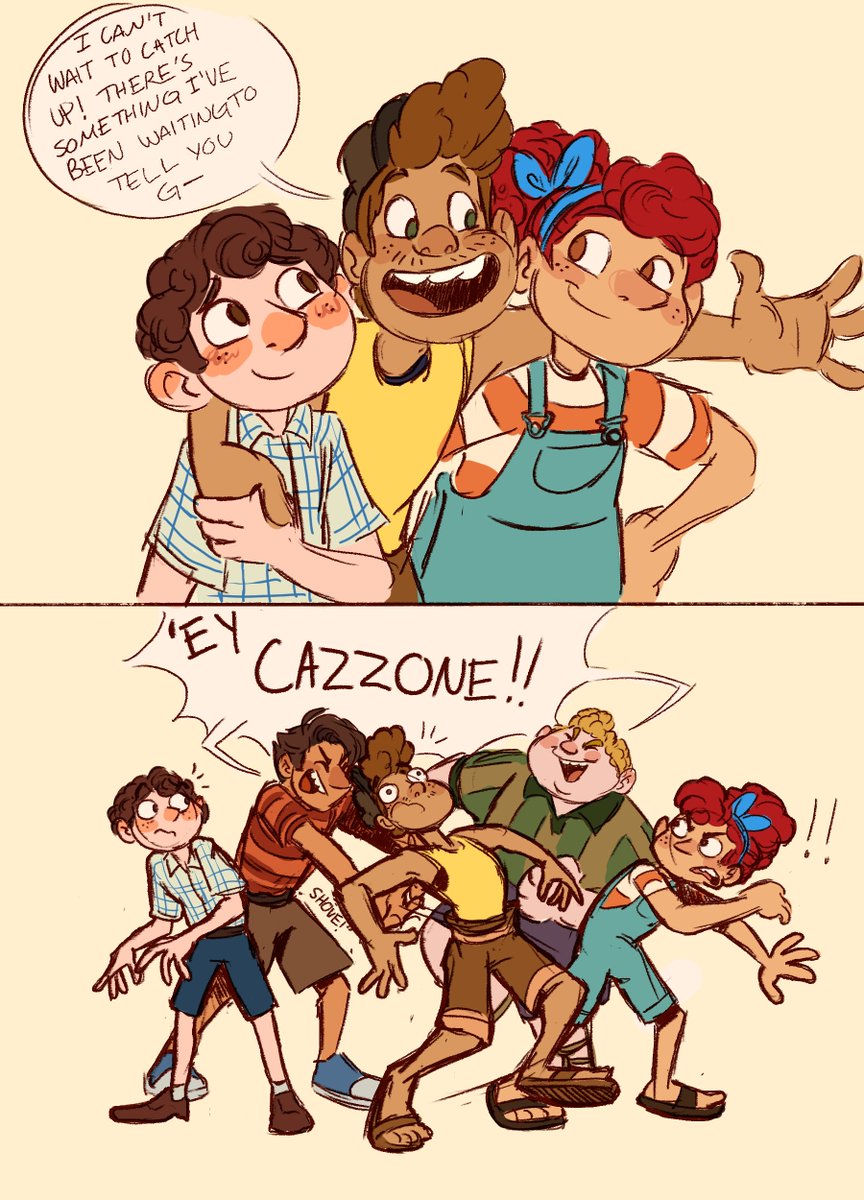 「Cool headcanon for a little bit in the future, Luca n Giulia」Mud 🎨COMS ...