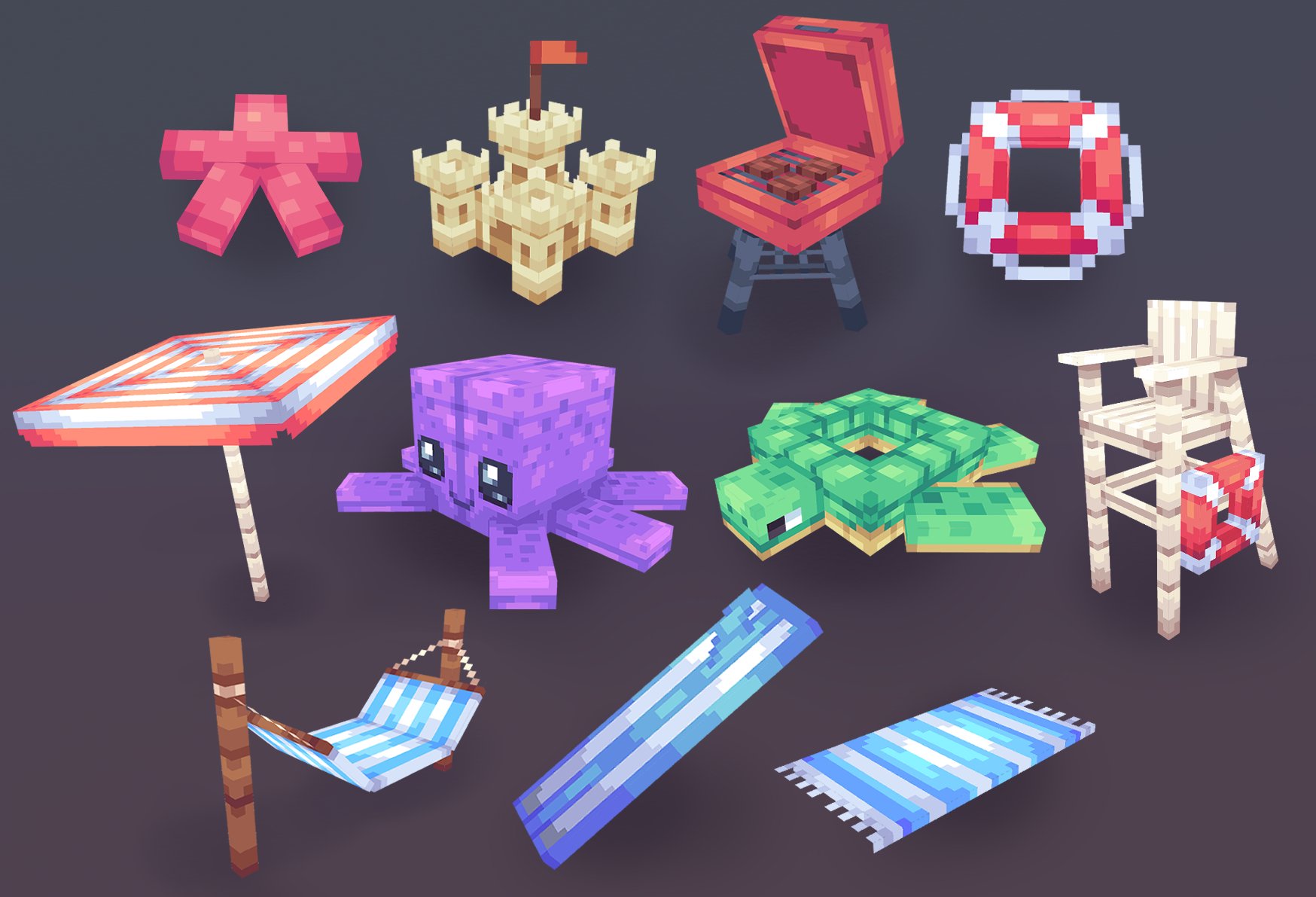 Minecraft Papercraft Ender Crystal