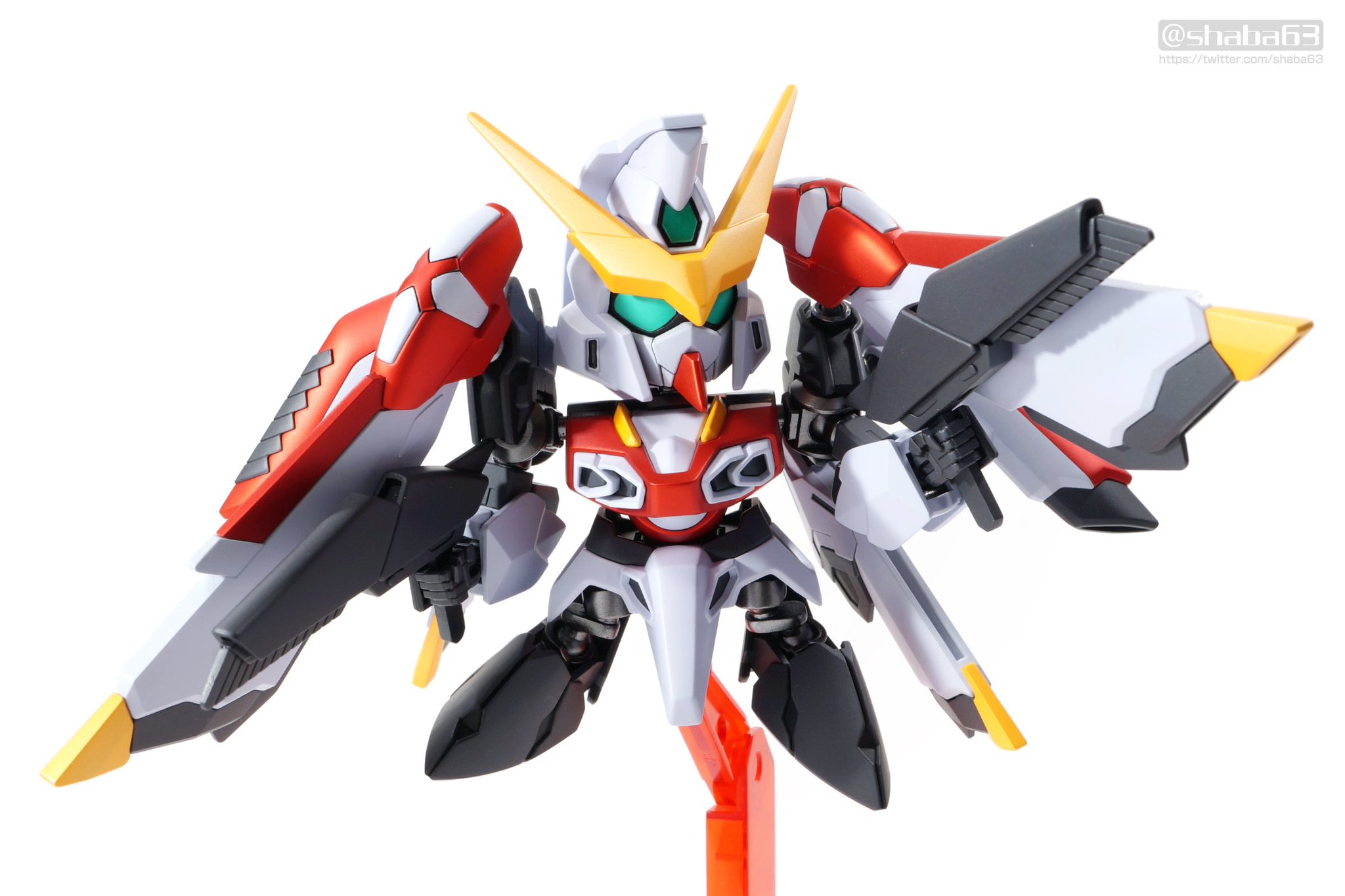 しゃばろくさん on Twitter: "SDガンダムクロスシルエットより、フェニックスガンダムです。 SDCSシリーズの特徴を活かして、外装共通、フレームの差し替えのみで、頭身の異なる2つの ...