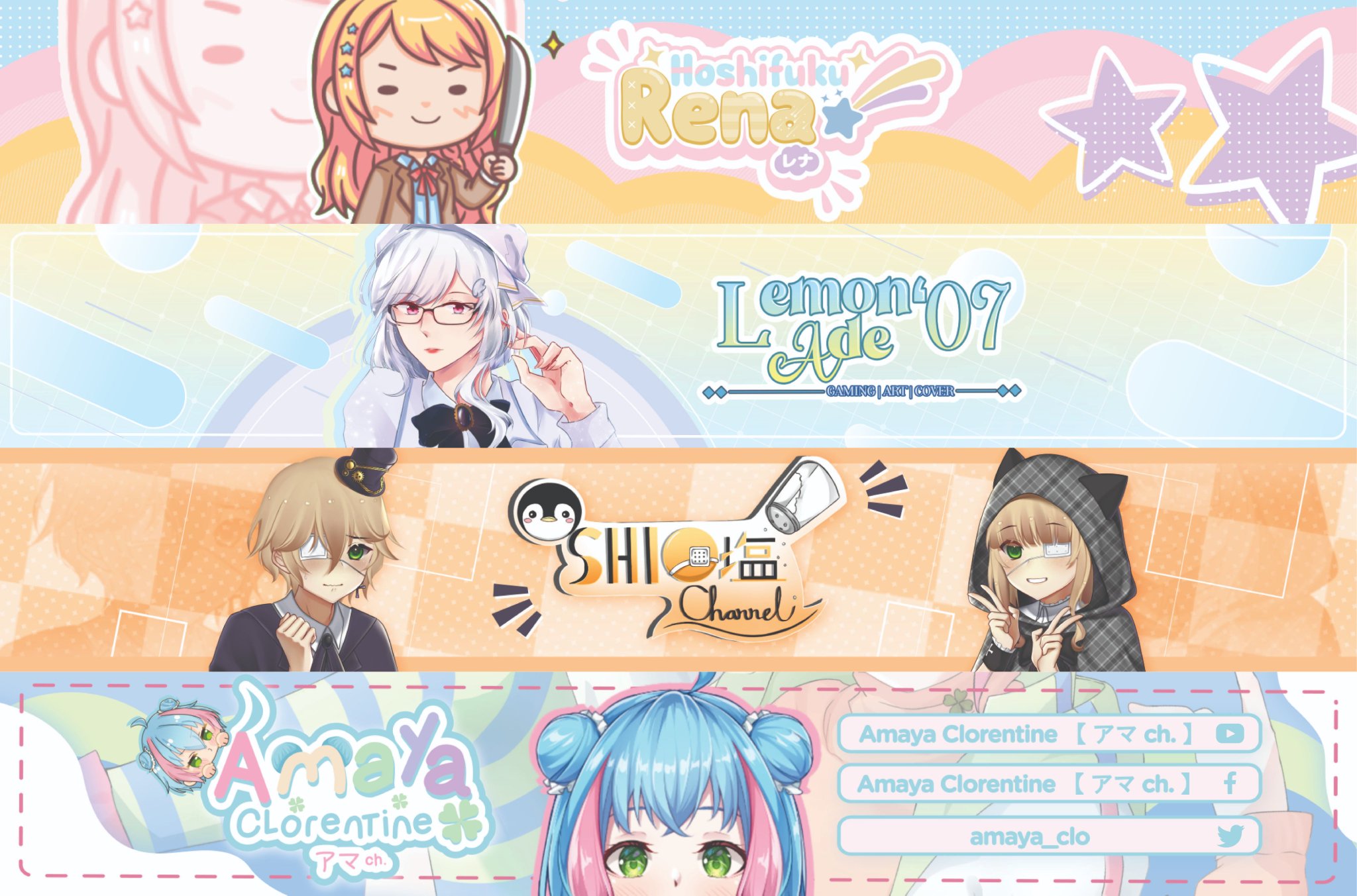 mikaaa || Kuli Komis on Twitter: "[ RTs ARE APPRECIATED 🥰] Open for banner commission only $10 ...
