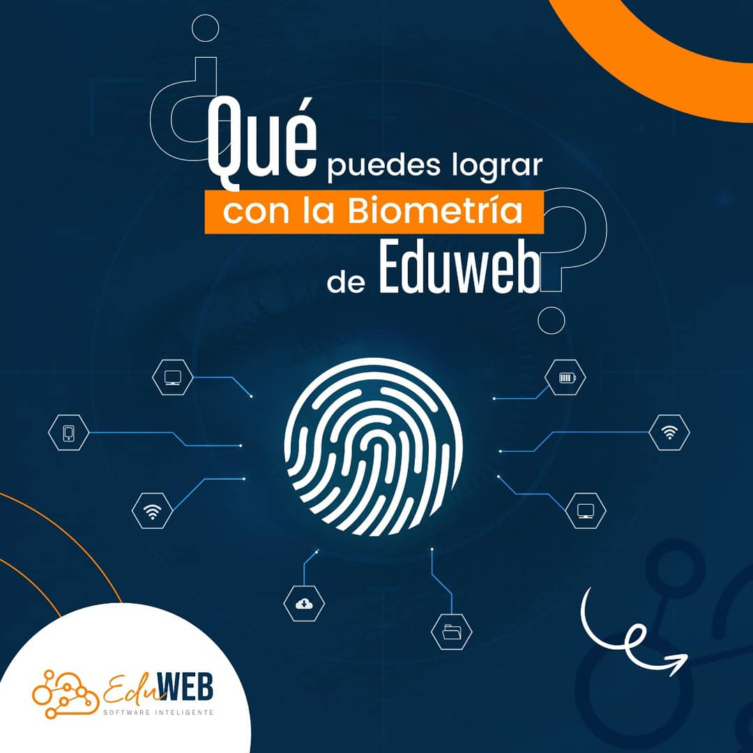 Eduweb on Twitter: "La biometría de Eduweb te ofrece un software seguro y te apoya en la ...