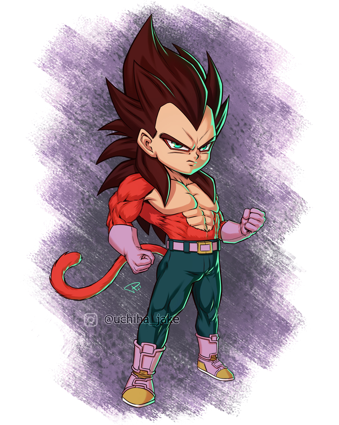 Kid Goku And Kid Vegeta Ssj4