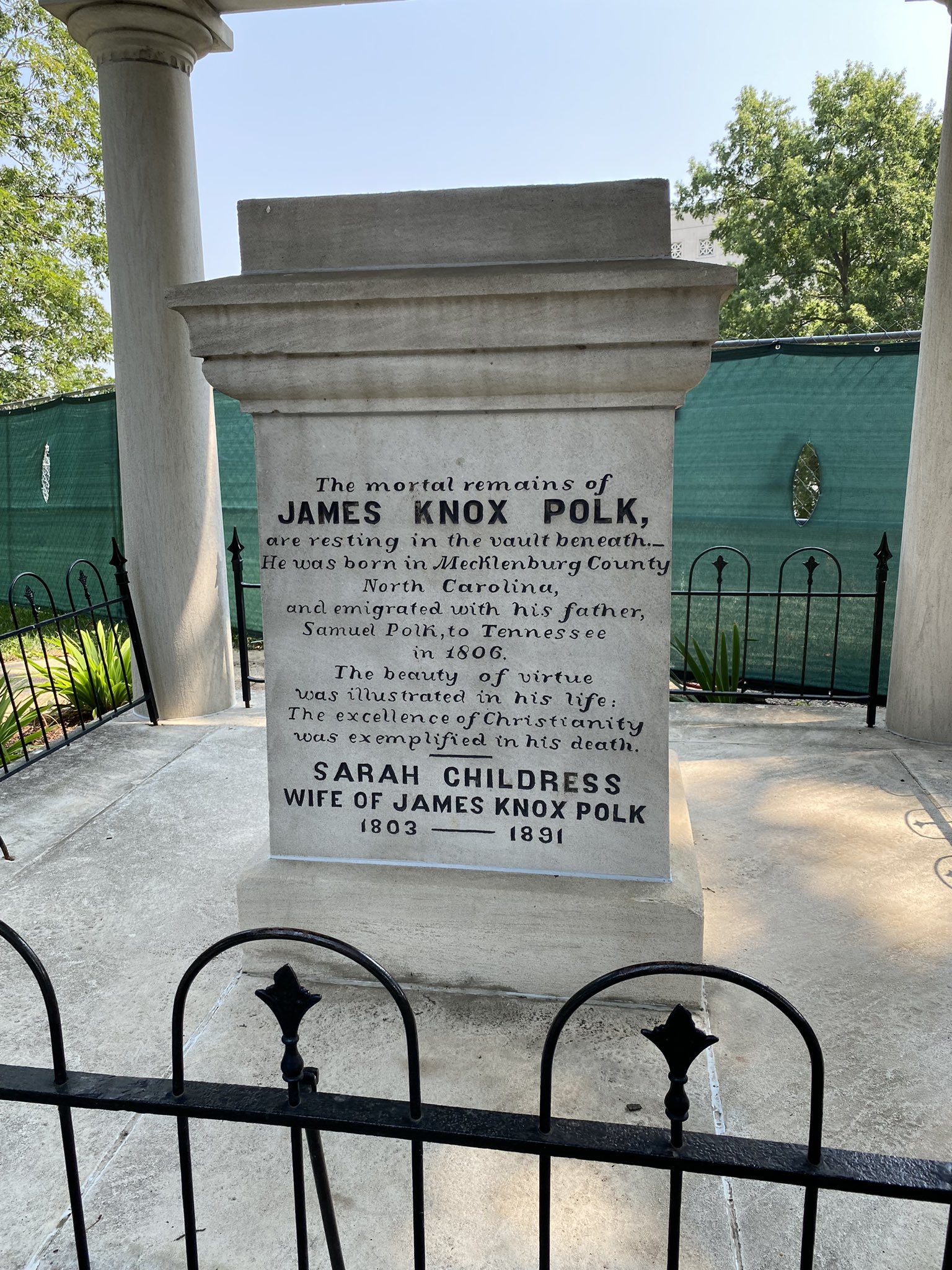 Adventures in Cemetery Hopping on Twitter: "Grave of President Andrew ...