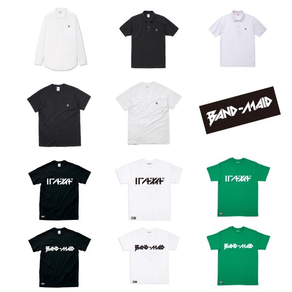 UPDATE: BAND-MAID online store will be updated today, July 25, at 12:00 ...