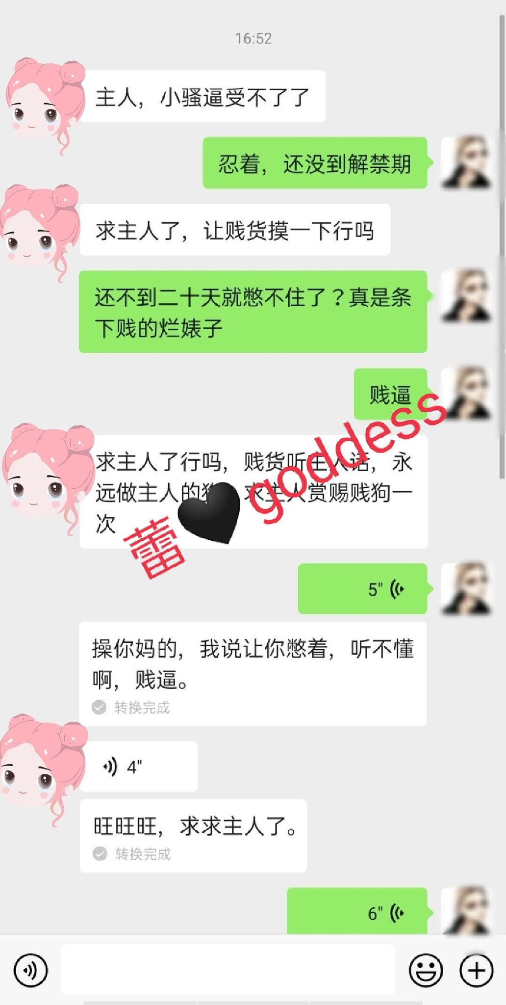 蕾🖤goddess🎀 On Twitter 被祖宗控欲的一条母狗 骚狗b快憋疯了 磕头给祖宗上贡求赏赐高潮 一身烂肉的臭婊子 拱骚逼的母猪 配高潮么你 去卖b给祖宗挣钱 让你男朋友知道你被