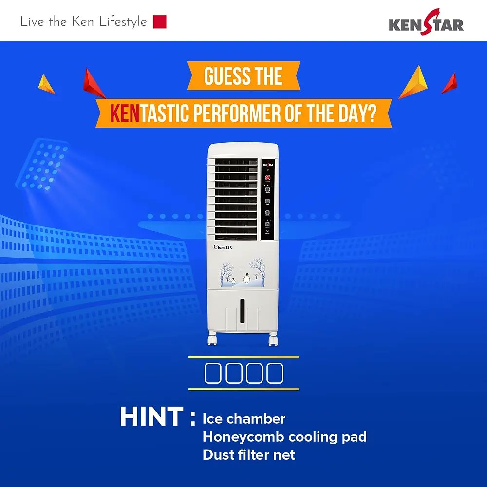 Kenstar India on Twitter: "Guess the 'KENtastic Performer of the Day' and stand a chance to win ...