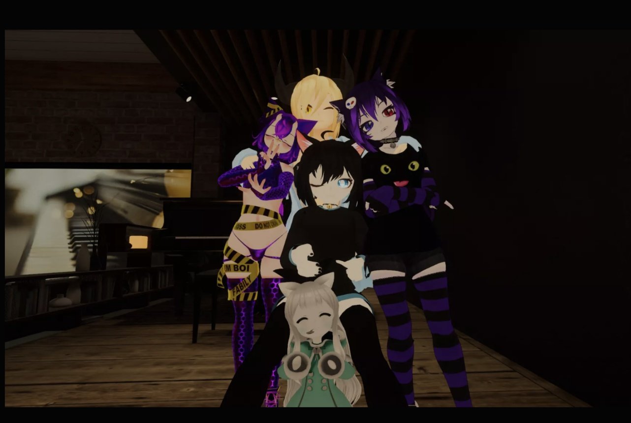 JakeTheSnake522 on Twitter: "@ArtsyVRC @TheTotless @fur_trap @XigneoN @KromiNya @VRChat COME AND ...