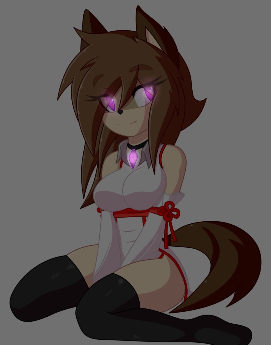 zerodalgor (+18) on Twitter: "A divinen quien volvio (?) mi hermosa loba-dullahan, Ambar ...