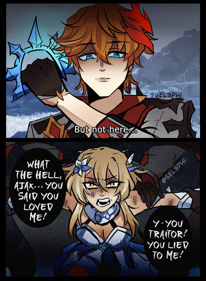 Chilumi Week Day 6: Desserts] Childe is a hungry boi...(1/」Sᴇʟᴇᴘʜɪ 🍵の漫画