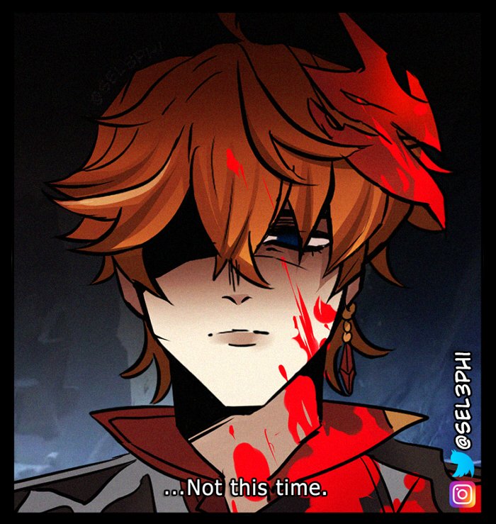 Chilumi Week Day 6: Desserts] Childe is a hungry boi...(1/」Sᴇʟᴇᴘʜɪ 🍵の漫画